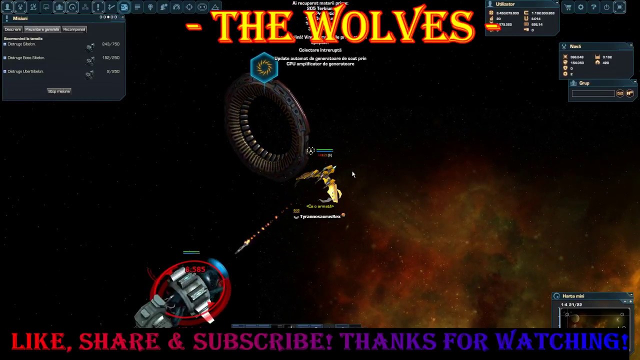 DarkOrbit | Farming NPCs | Trying R-Zone Map, but not working ...