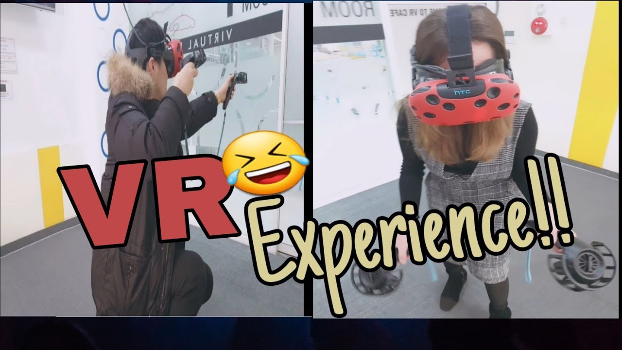 VLOG[5] VIRTUAL REALITY | FUNNY GAME EXPERIENCE!! #VR #Zombie #Game ...