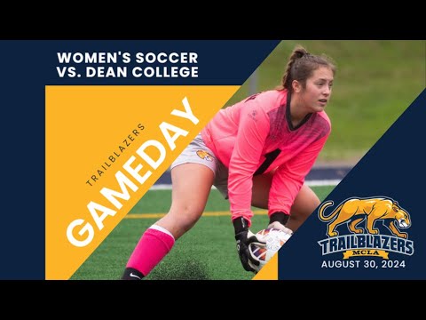 Women's College Soccer Dean College at MCLA 8-30-24 - YouTube