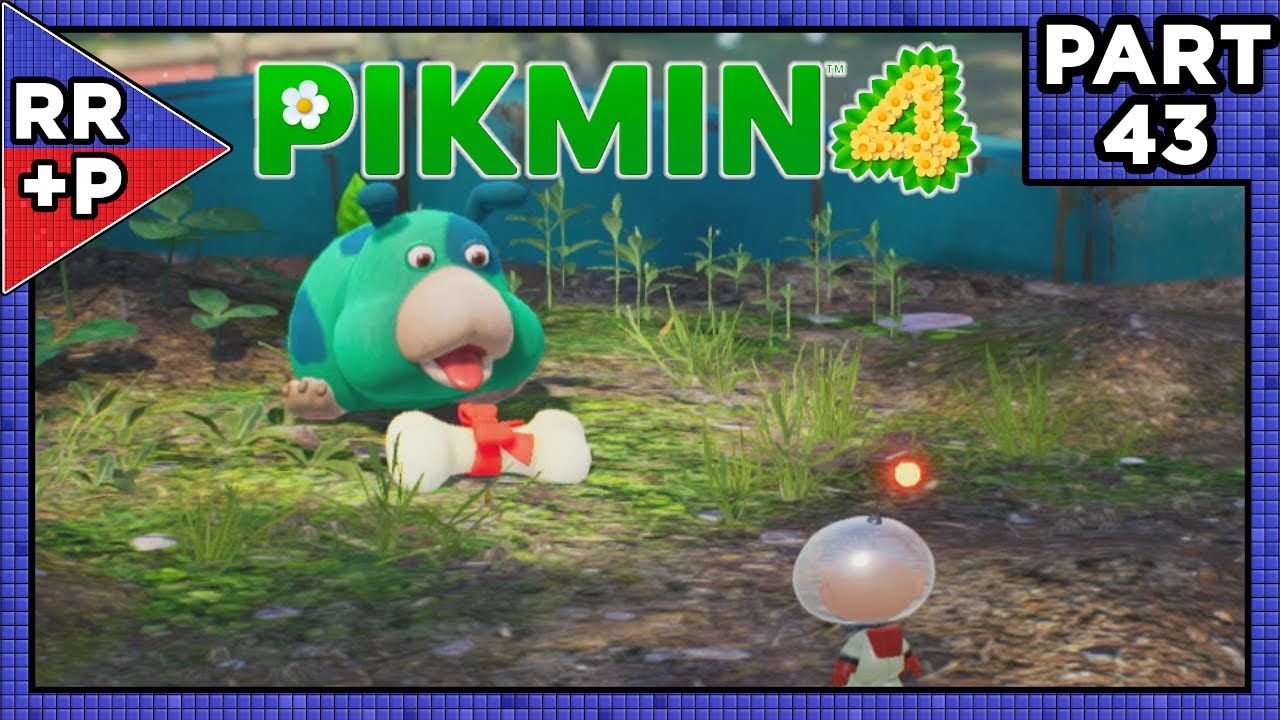 Olimar's 1st Encounter with the Space Dog Moss! Let's Play Pikmin 4 100 ...