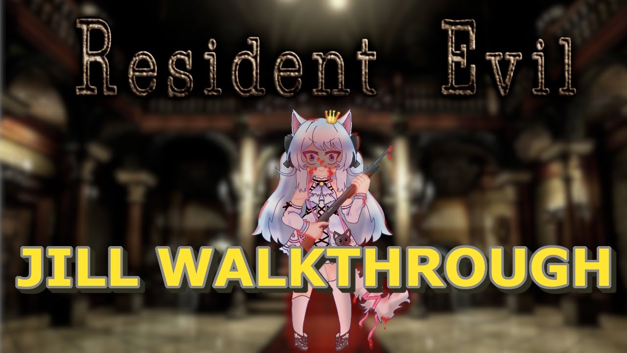 First Donothon Day 2 - NO SAVE - Jill Walkthrough - Resident Evil HD Remaster - VTUBER - YouTube