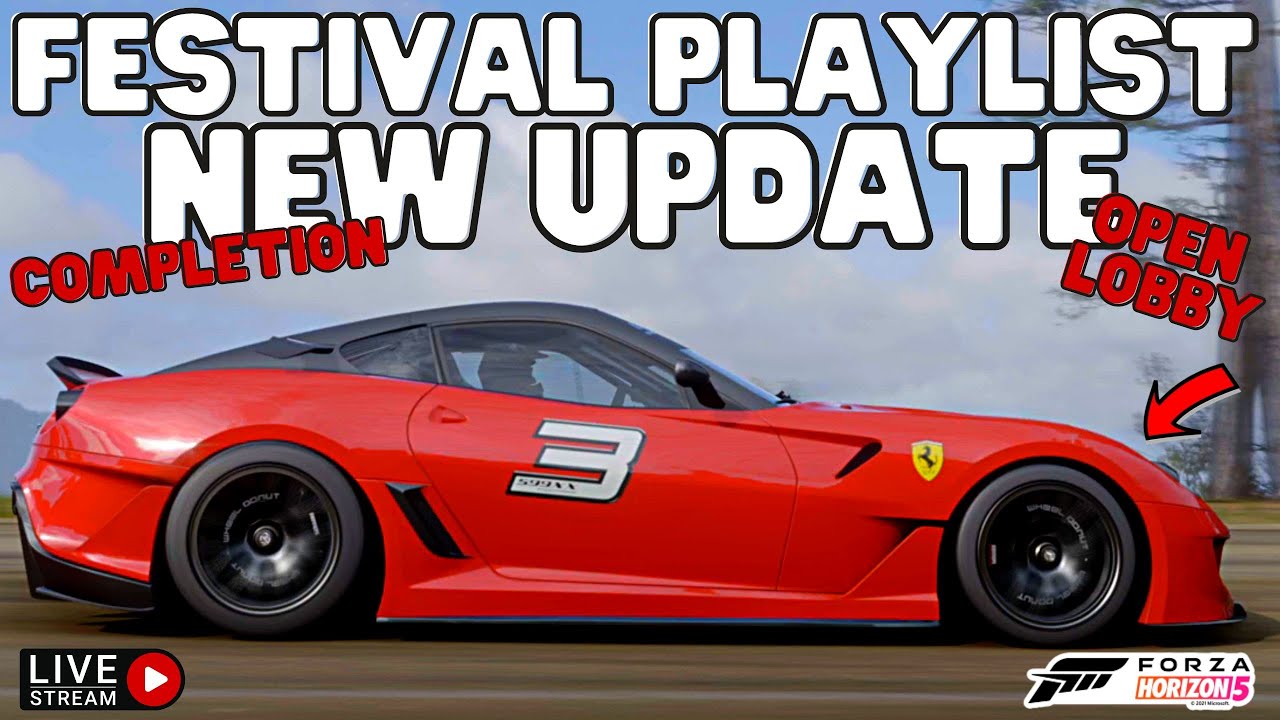 FH5-OPEN LOBBY festival playlist completion 10 year anniversary-SUMMER ...