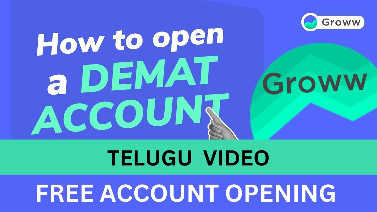 Groww Account opening Telugu Video. Grow app 2022. New method account ...