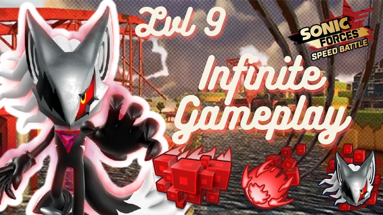 Sonic Forces: Lvl 9 Infinite Gameplay - YouTube