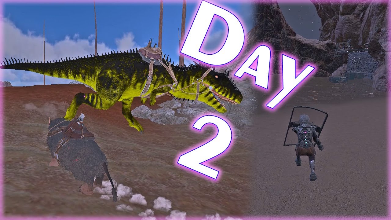 UPGRADE BREED & FARM IN DAY 2 | ARK GAMEPLAY 5/9 EP 2 - YouTube