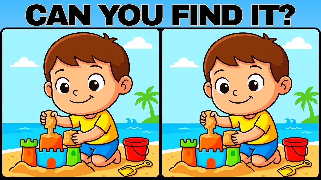 Spot the Difference - Visual Puzzle Challenge - YouTube