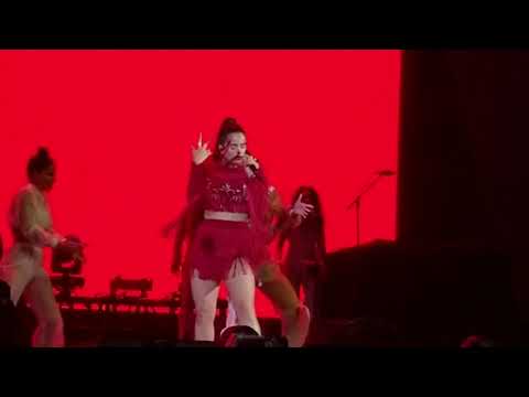 Rosalia Aute Cuture debut  Hollywood bowl