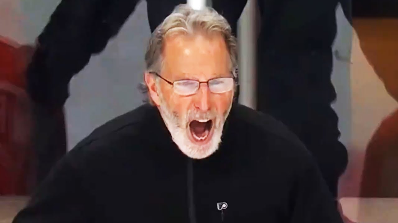 John Tortorella FURIOUS Angry after the Flyers nearly got called too ...
