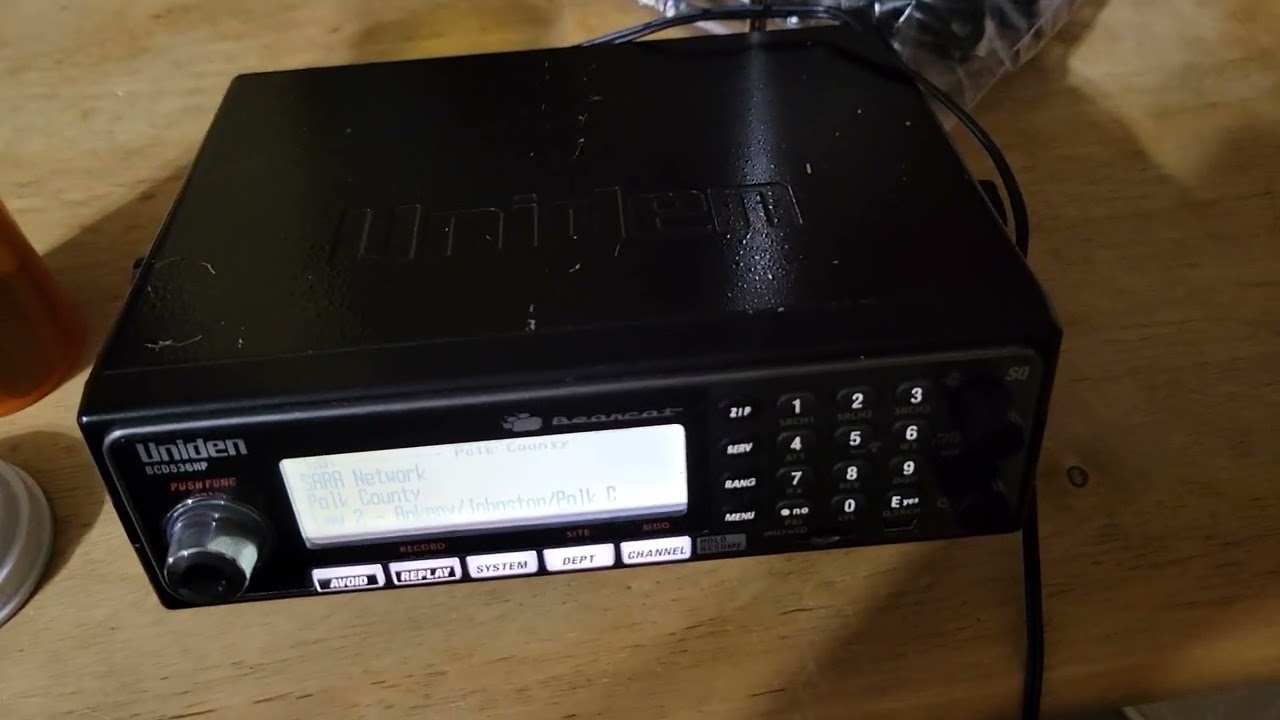 Testing Uniden BCD536HP Scanner - YouTube