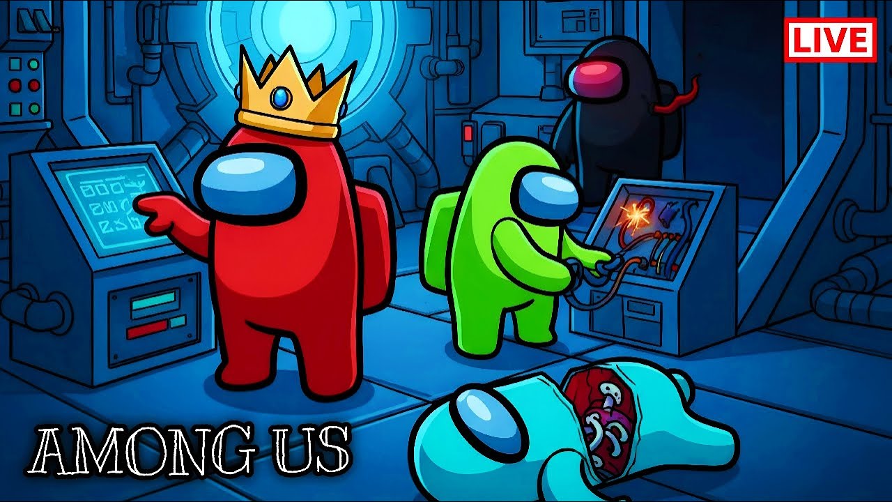 AMONG US 🔴 LIVE | Who’s The Impostor? | Chilling with Subscribers 😌 ...