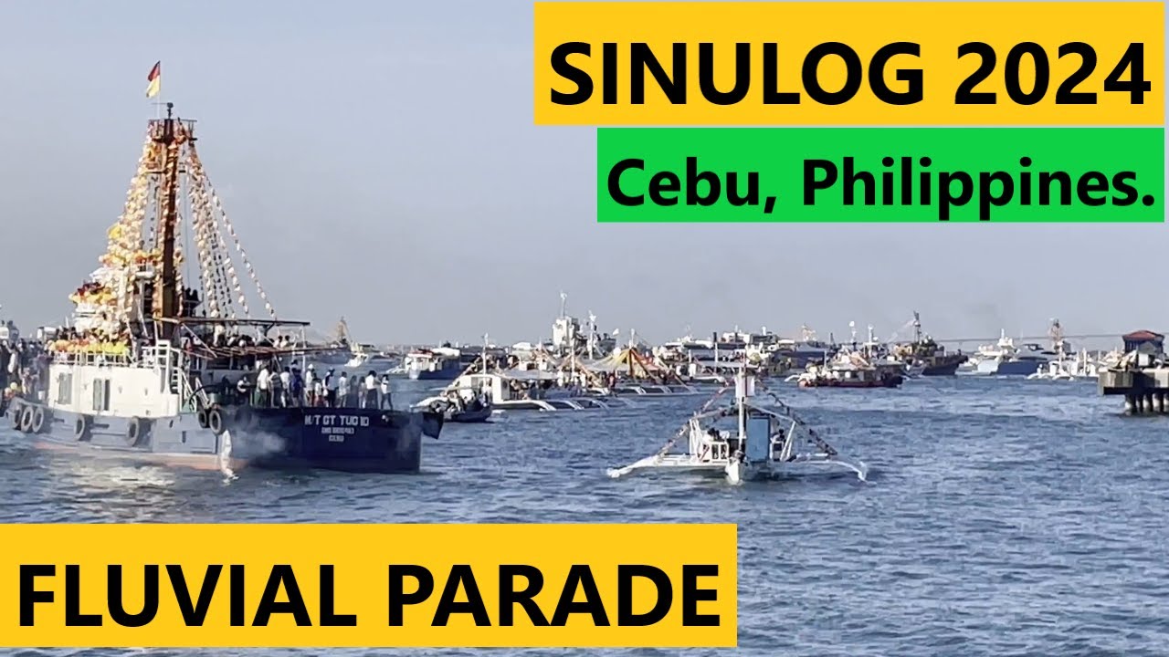 SINULOG 2024. FLUVIAL PARADE. Cebu, Philippines. - YouTube
