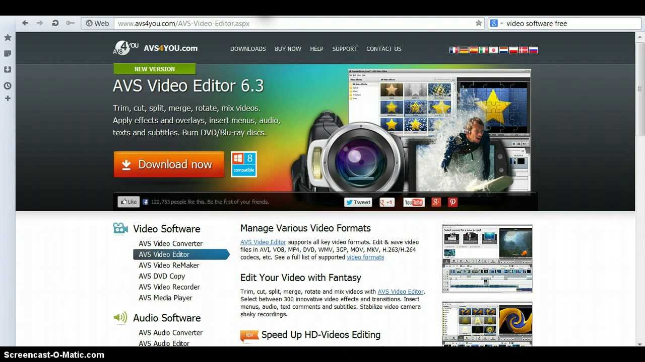 AVS Video Editor 6.3 - YouTube