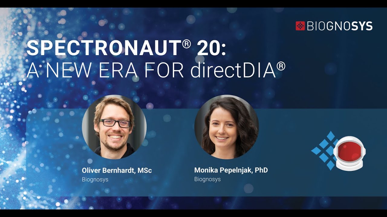 Spectronaut 20: A New Era for directDIA - YouTube