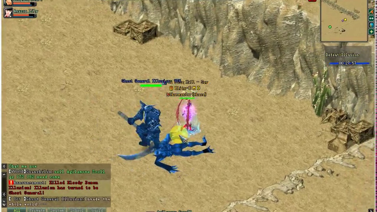 JX2 Online Sabay - FengXiang Quest Illusion and How to choose correct ...