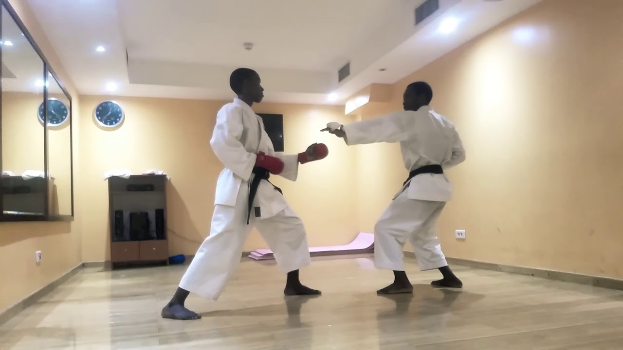 JKA BASIC KUMITE DRILLS - YouTube