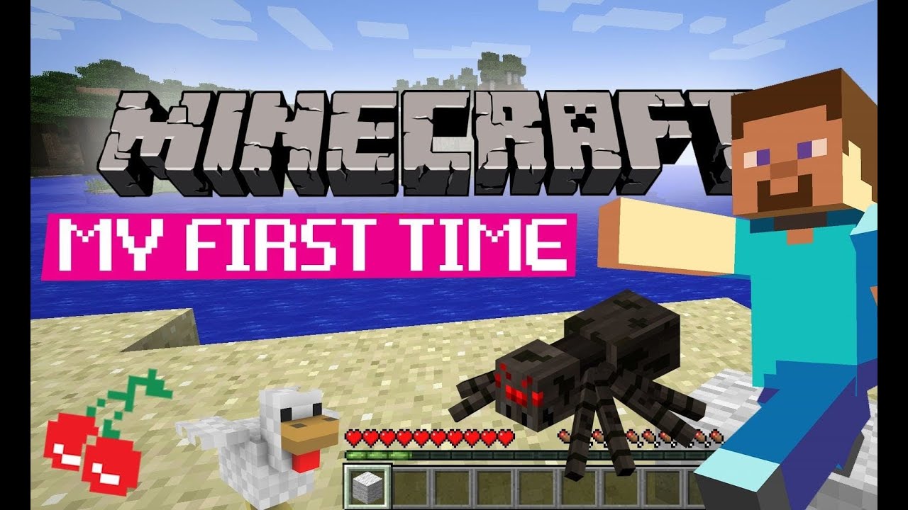 Playing Minecraft For the first time ever! Popat ho gya 🥶 - YouTube