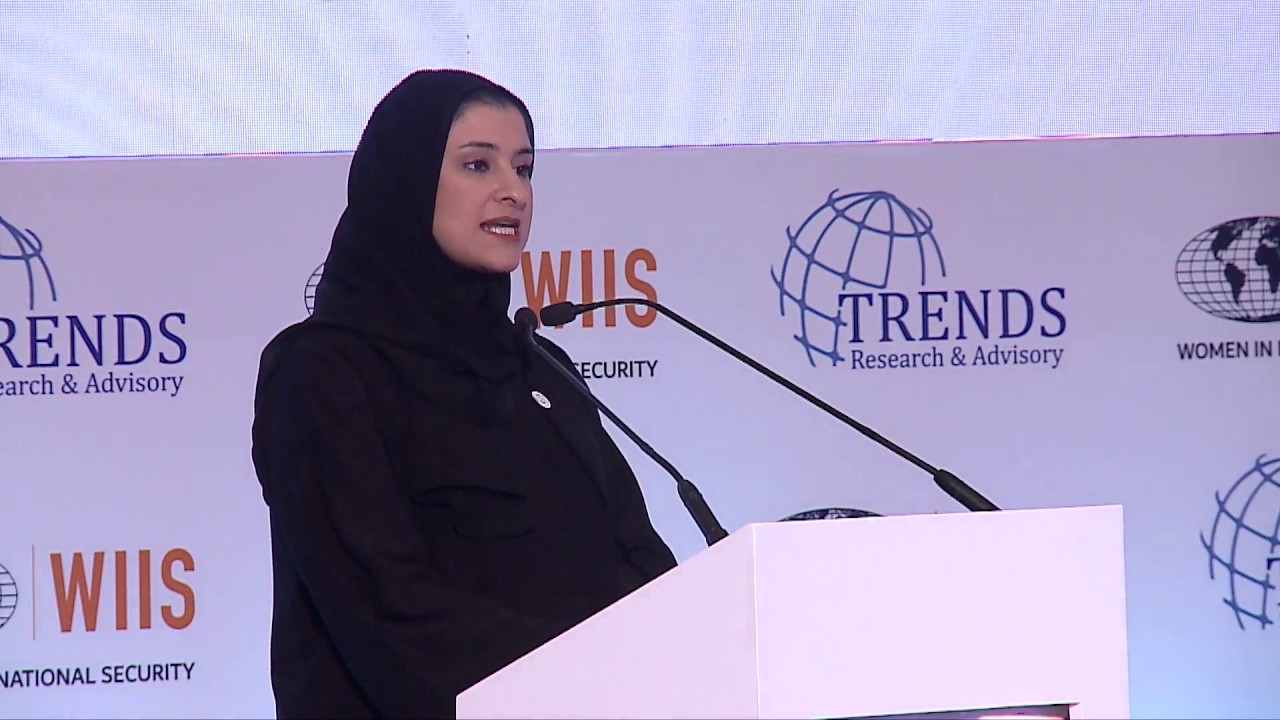 Youth and Sustainable Peace - HE Sarah bint Yousif Al Amiri - YouTube