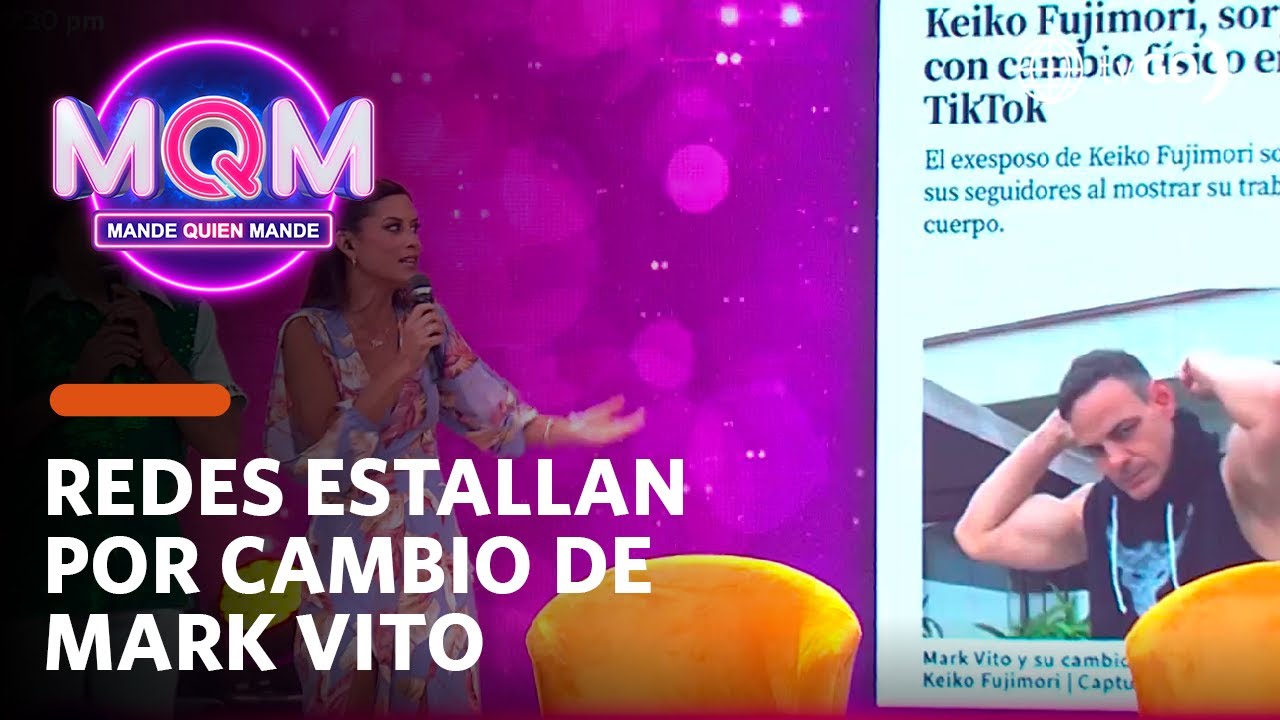 Mande Quien Mande: Mark Vito sorprendió con nueva imagen en redes sociales (HOY) - YouTube