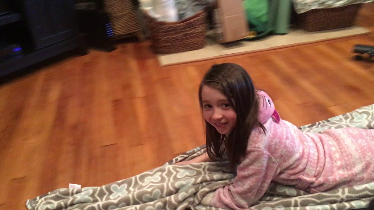 Blanket Pull Activity - YouTube