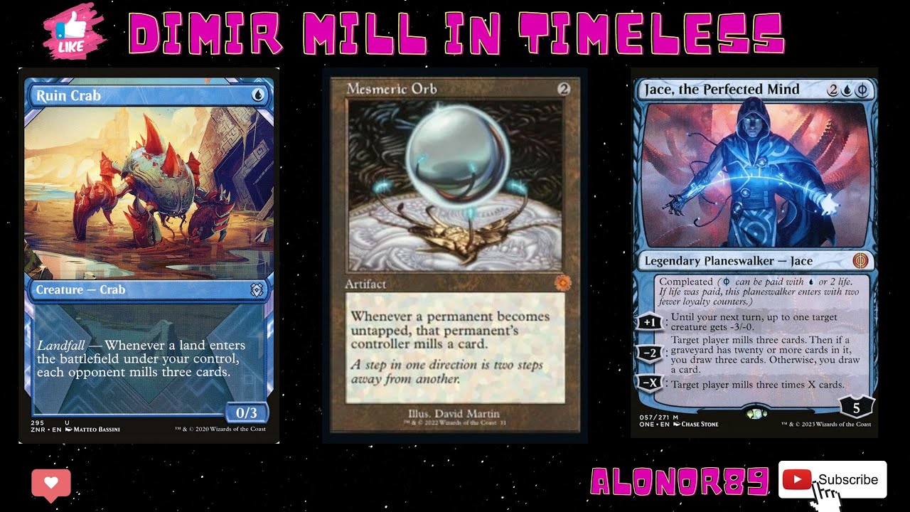 Dimir Mill in Timeless - Magic Arena ITA - YouTube