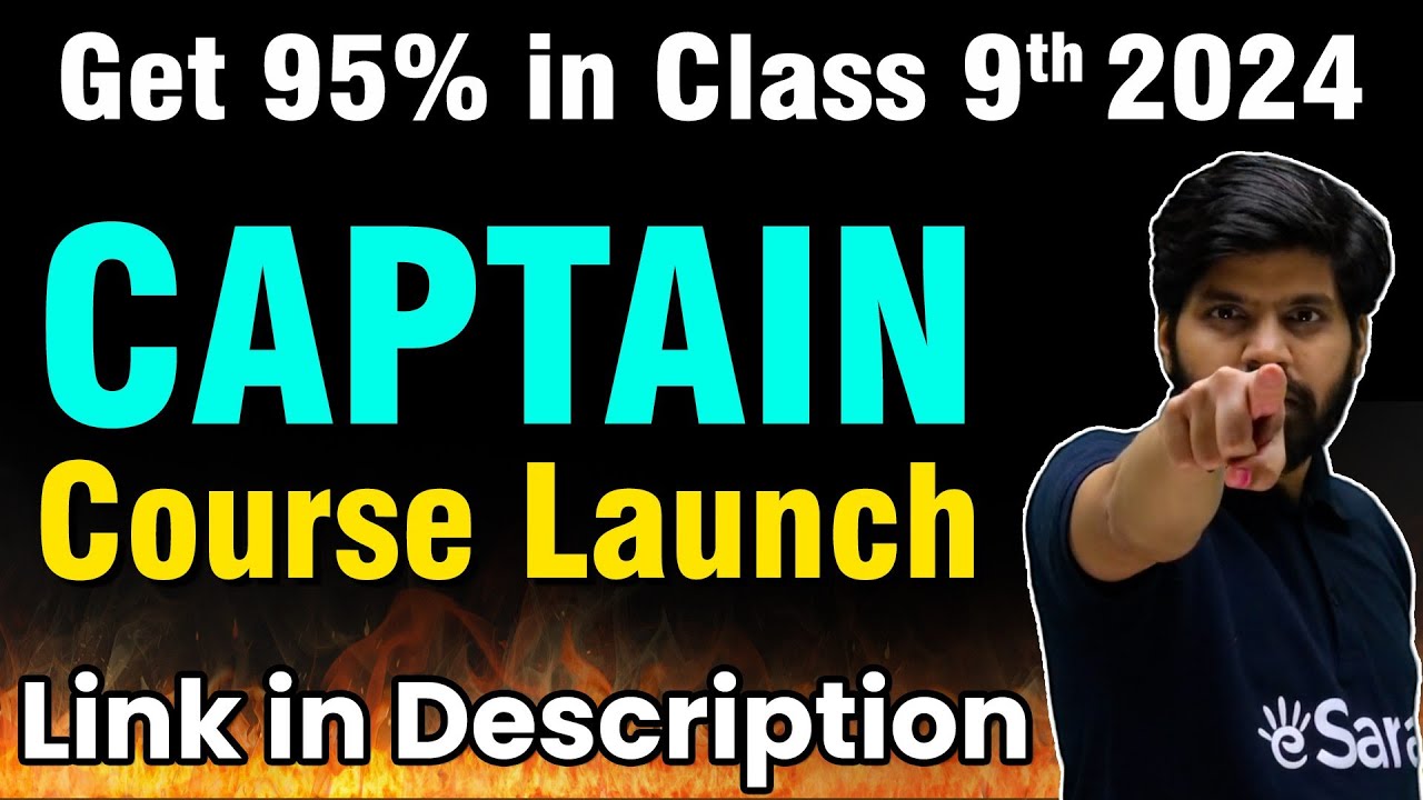 Get 95 In Class 9 Exam 2024 Captain Course For Class 9th ESaral get-95-in-class-9-exam-2024-captain-course-for-class-9th-esaral