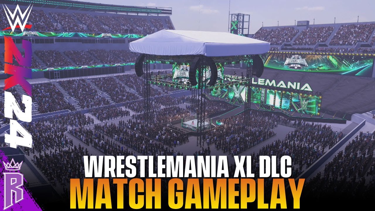 WWE 2K24 WrestleMania XL Arena: Women's Ladder Match #WWE2K24 # ...
