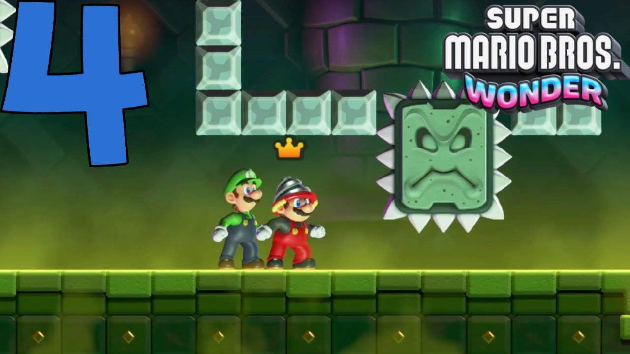 Super Mario Bros Wonder World 4 Sunbaked Deserts Walkthrough (Royal ...