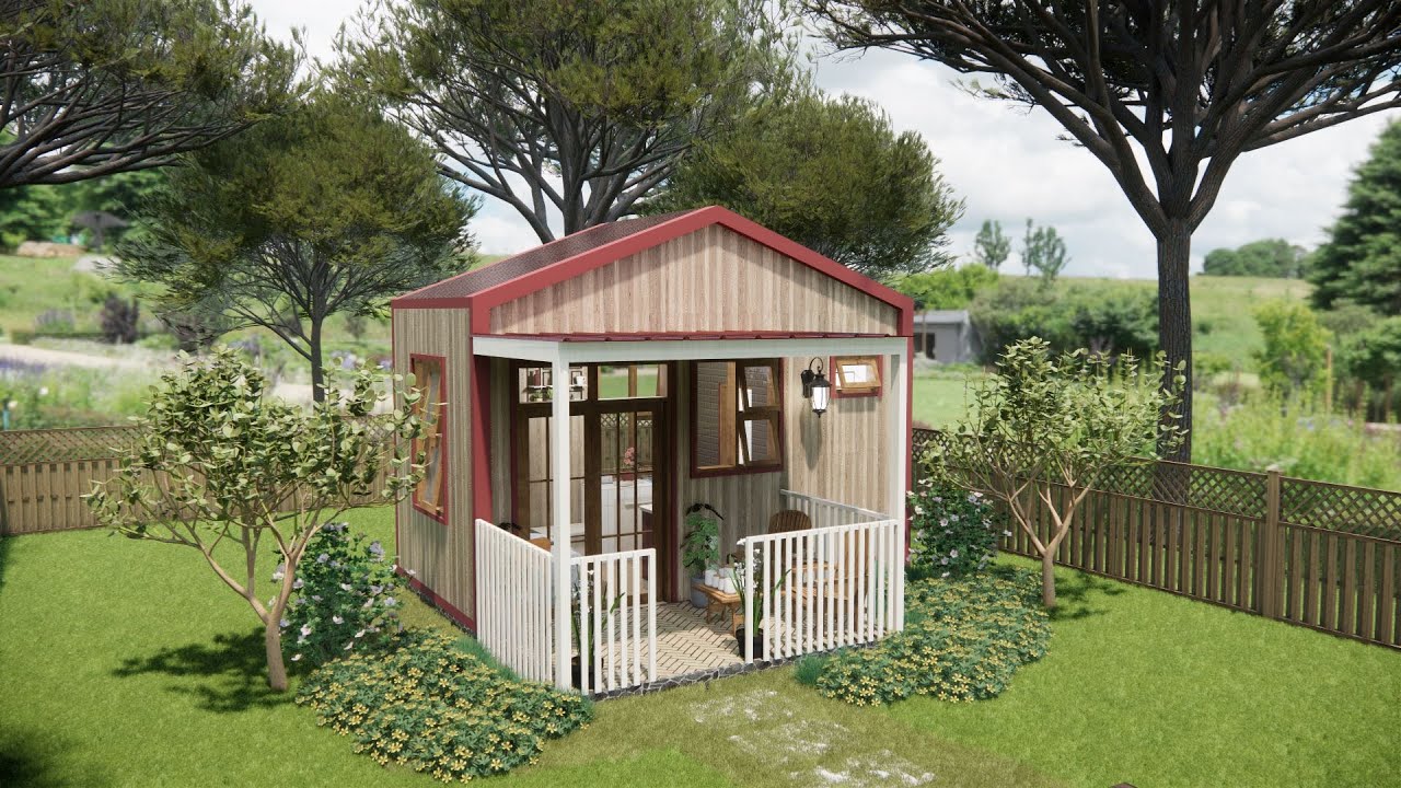 Small House, Big Adventure: 9x16 ft Tiny Home - YouTube