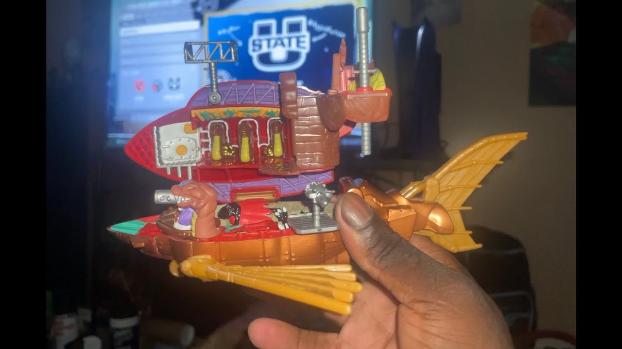 Power rangers Divatox subcraft toy from 1997 BRAHH - YouTube