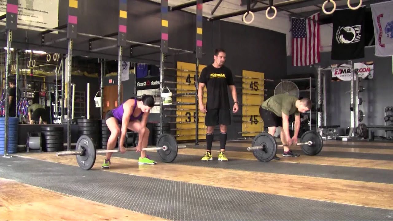 Sumo Deadlift High Pulls (SDHP) - Crossfit BNI Competition Standards ...