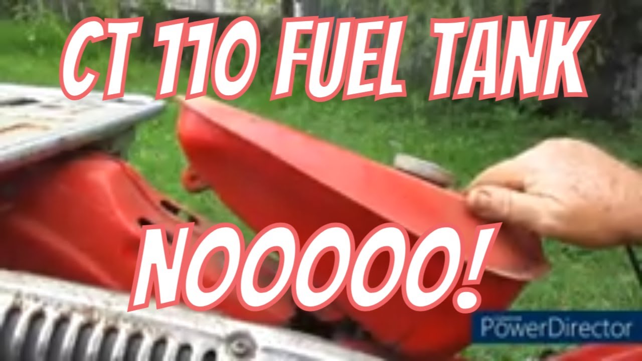 Honda Trail CT 110 Gas Tank Removal - Which Fuel Line Is The Reserve ...