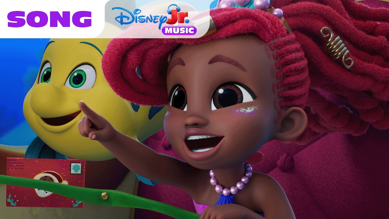Disney Jr.’s Ariel "Up, Up, and Away" Song 🎶 | The Little Mermaid ...