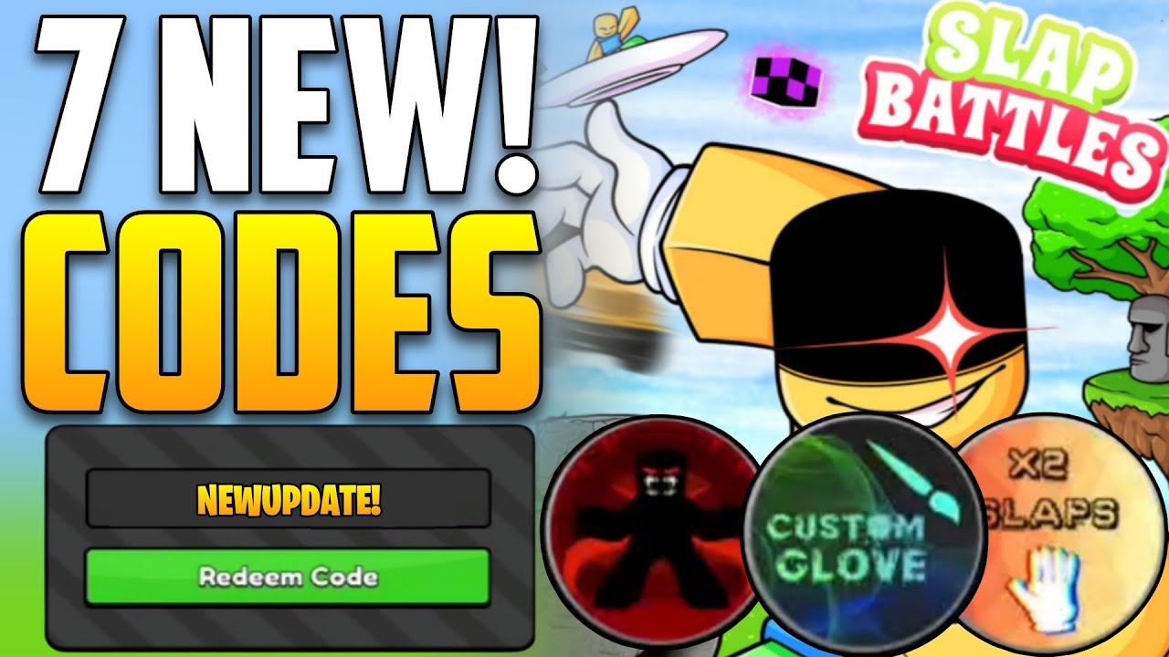 *NEW* ALL WORKING CODES FOR SLAP BATTLES IN 2025! ROBLOX SLAP BATTLES ...