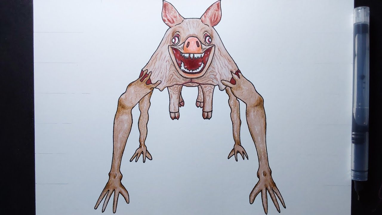 Draw Zoochosis Pig Mutant - YouTube