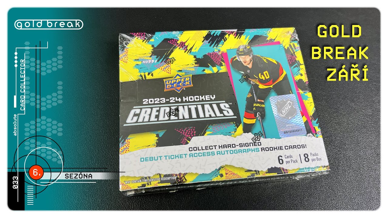 GOLD Break září 2024: Credentials 2023-24 - YouTube