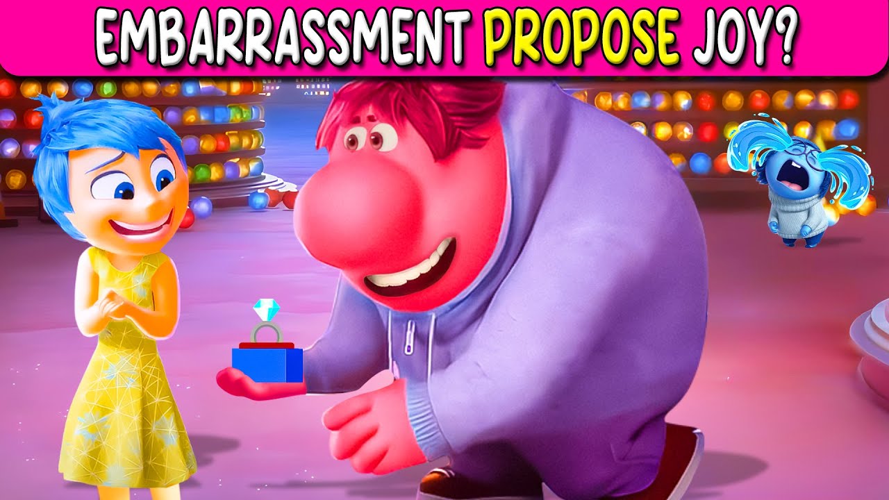 INSIDE OUT 2 Movie | Guess The Smiles Challenge | Embarrassment Propose ...