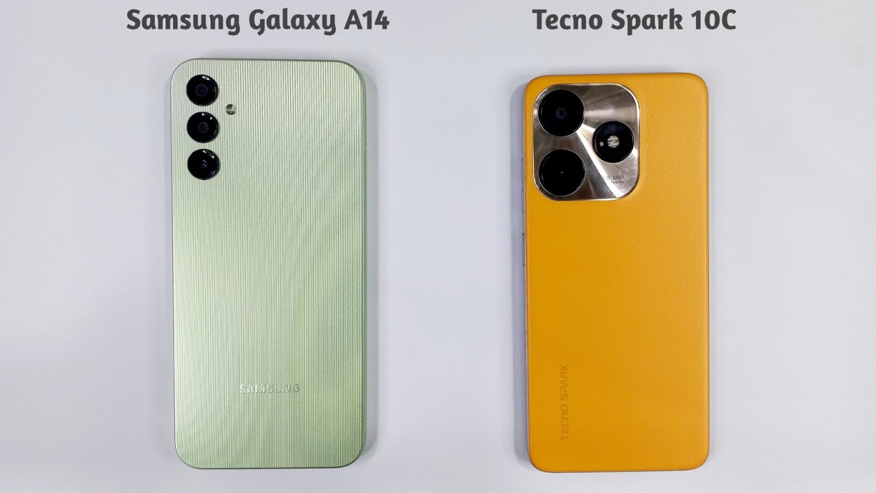 Samsung Galaxy A14 Vs Tecno Spark 10C | Speed Test & Comparison, Which ...