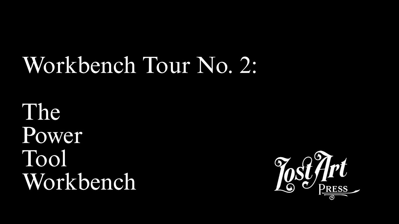 Workbench Tour No. 2: The Power Tool Workbench - YouTube