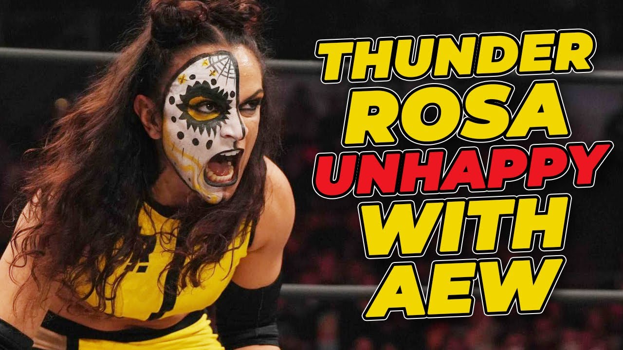 EXCLUSIVE: Thunder Rosa Frustrated With AEW - YouTube