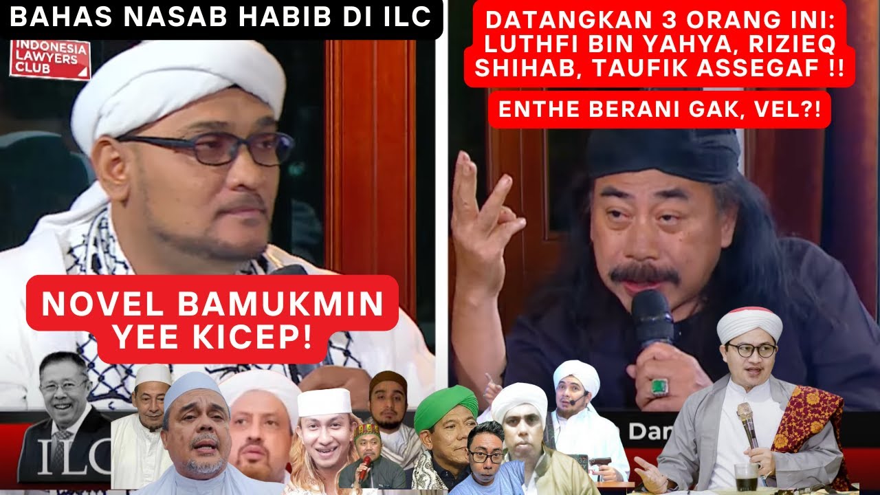 KYAI IMAD DIBAHAS DI ILC, NOVEL BAMUKMIN KOAR-KOAR DIBIKIN KICEP KYAI ...