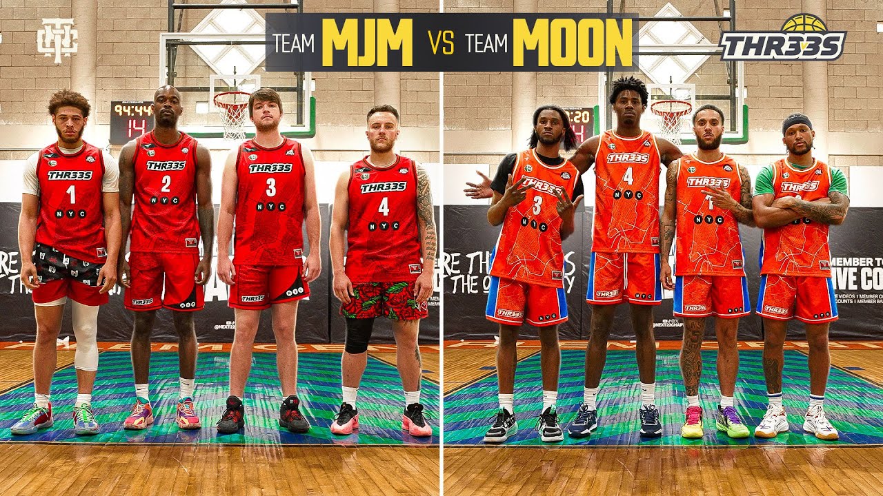 Team MJM vs Team Moon | TNC x Thr33s 3v3 Tournament - YouTube