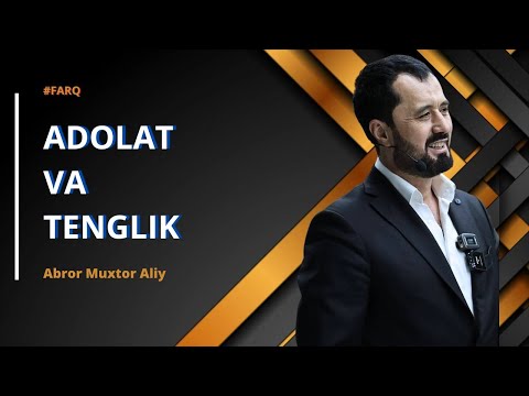 #ESLATMA • Tenglik adolat emas © Abror Muxtor Aliy @abrormuxtoraliy.official