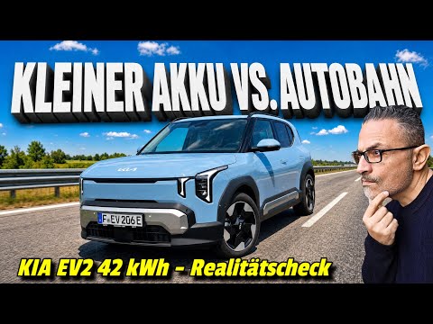 Geht das Gut? Kia EV2 Standard Range Autobahnreichweite & Ladetest 