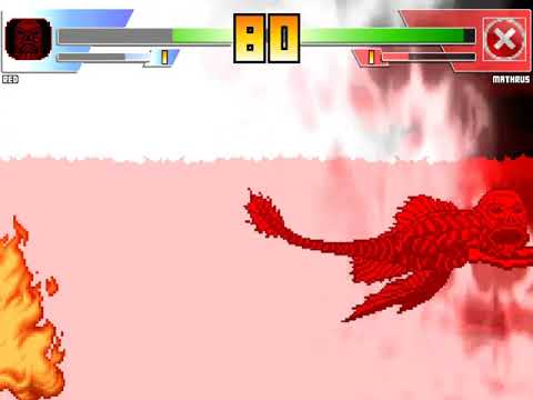 Mugen Random Battles: RED Vs Mathrus - YouTube