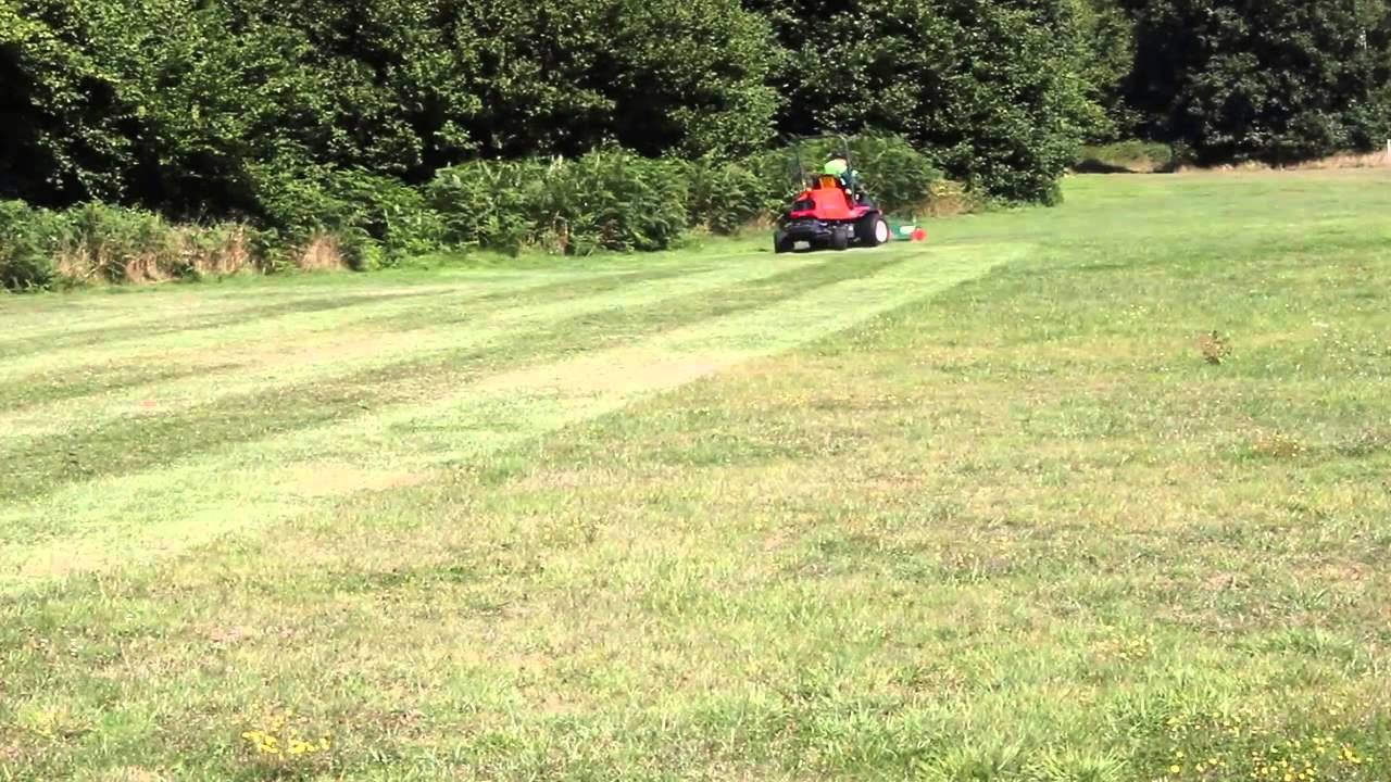 Wessex ProLine FRX-150 Out-front flail mower - YouTube