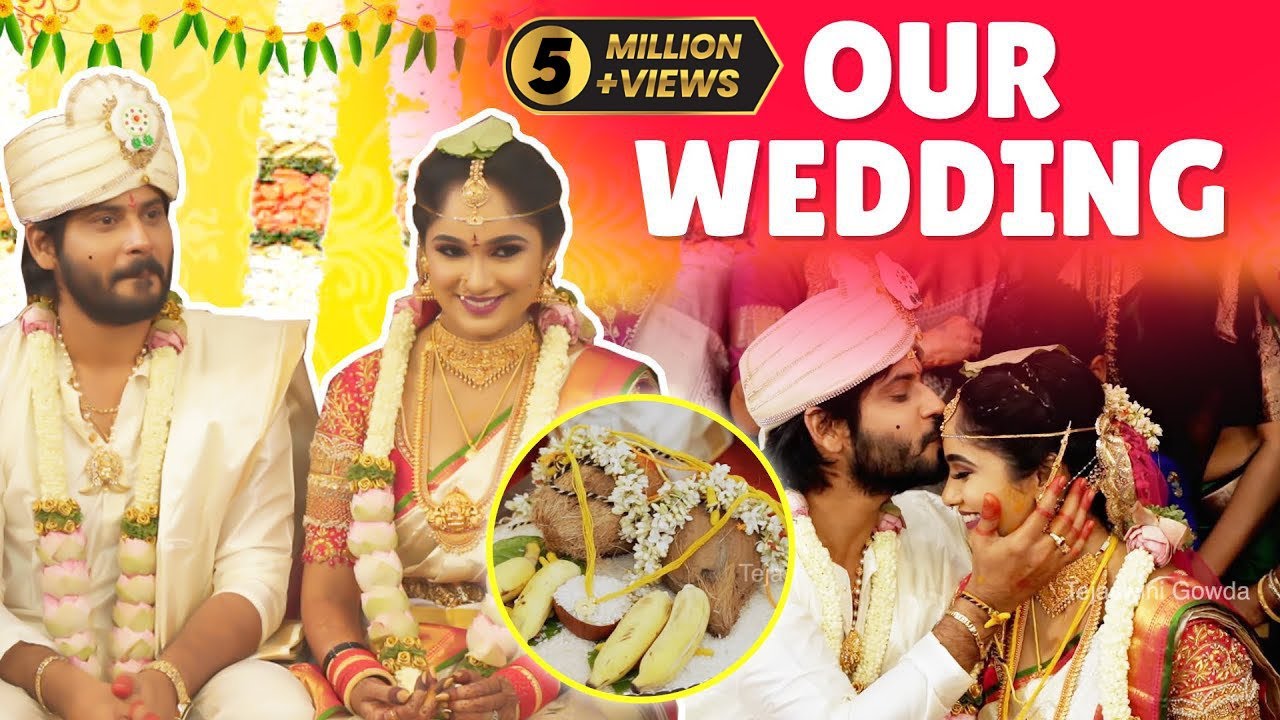 Our Wedding Day | Tejaswini Gowda ️ Amardeep - YouTube