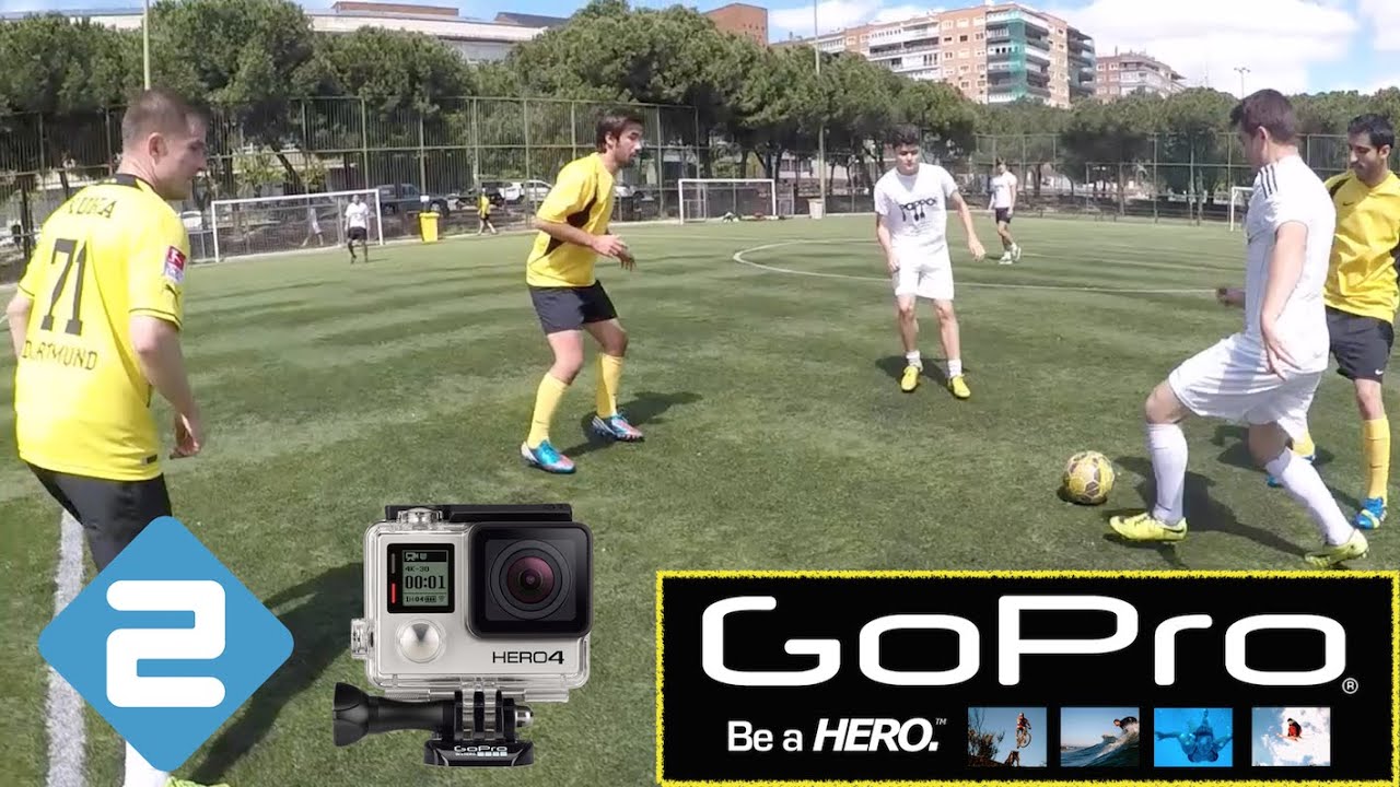 Gopro Hero 4: Soccer Match/ Partido de futbol. Chest Accessory ...