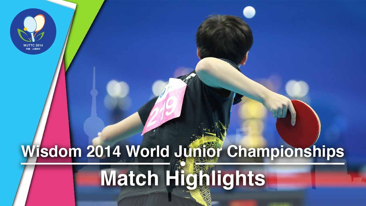 2014 Junior Worlds Highlights: Wang Chuqin/Chen Xingtong Vs Lyu Xiang ...