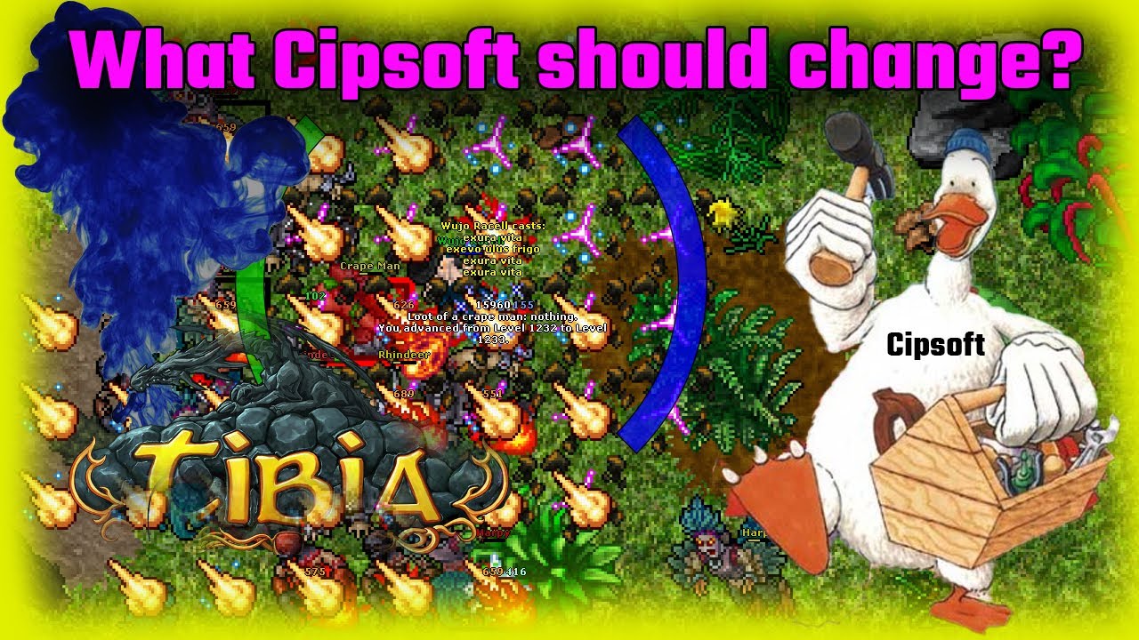 Czego brakuje w Tibii? - YouTube