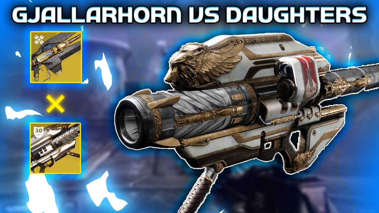 Gjallarhorn + Divinity vs Daughters of Oryx DPS Test | INSTANT MELT ...